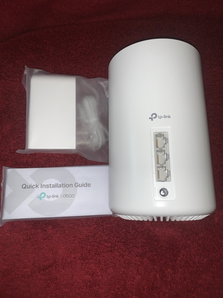 TP-Link Deco AXE5400 Tri-Band WiFi 6E Mesh Router System (Deco XE75) 1 ...