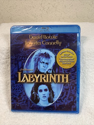 Labyrinth Blu-Ray Movie-Jim Hensons/David Bowie (Blu-ray Disc, 2009) Sealed Rare 43396263307| eBay