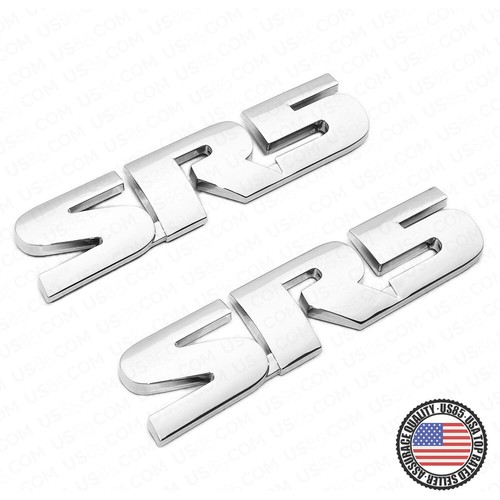 2x Tacoma 4Runner TRD Pro SR5 Emblem Side Rear Door Tailgate Badge OEM ...