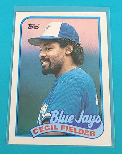 1989 Topps #541 Cecil Fielder Toronto Blue Jays Baseball Card P3 | eBay