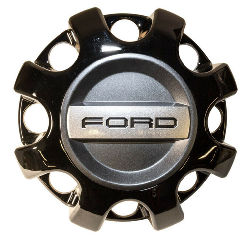 OEM NEW 19-24 Ford Super Duty GLOSSY Black REAR Wheel Center Cap TREMOR ...