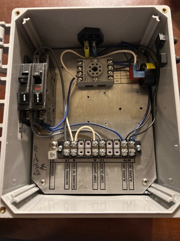 clearstream wastewater aerobic panel control box | eBay