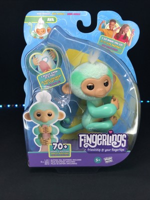 Fingerlings Interactive Baby Monkey AVA 70+ Sounds And Reactions 2023 ...