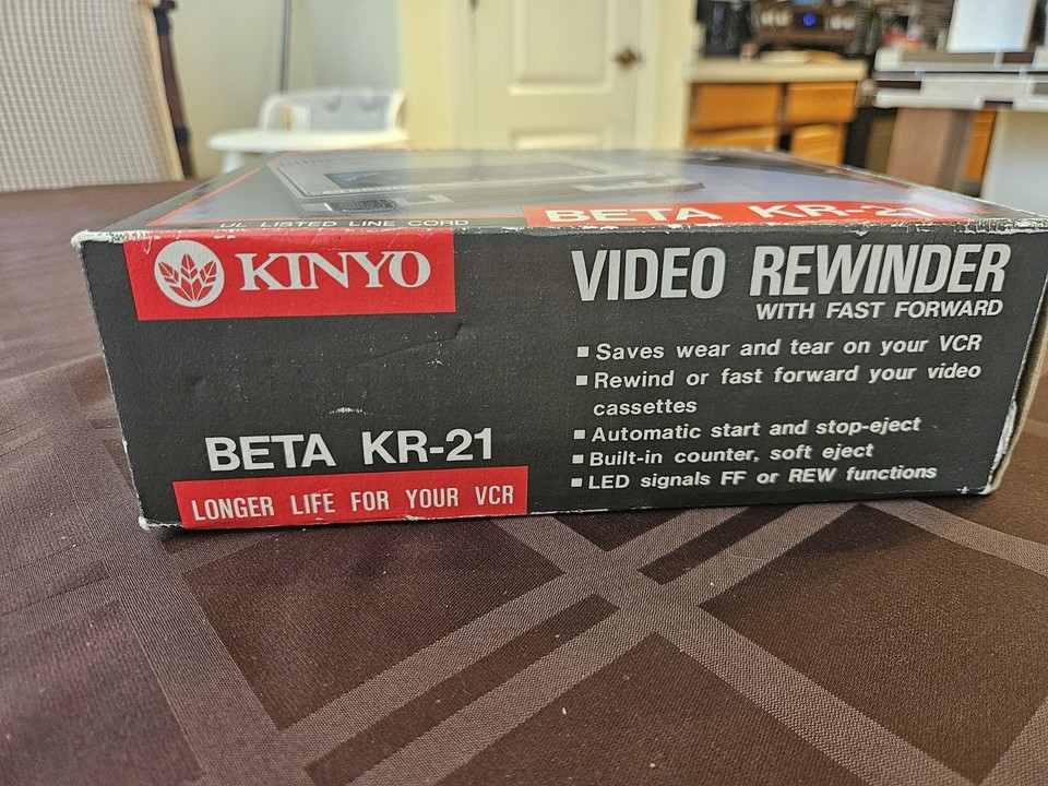 KINYO: Video Tape Rewinder - Beta KR-21 | eBay