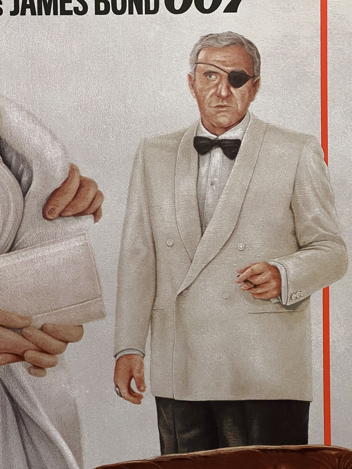 Thunderball Sean Connery James Bond Movie Mondo art Print Poster Adam ...