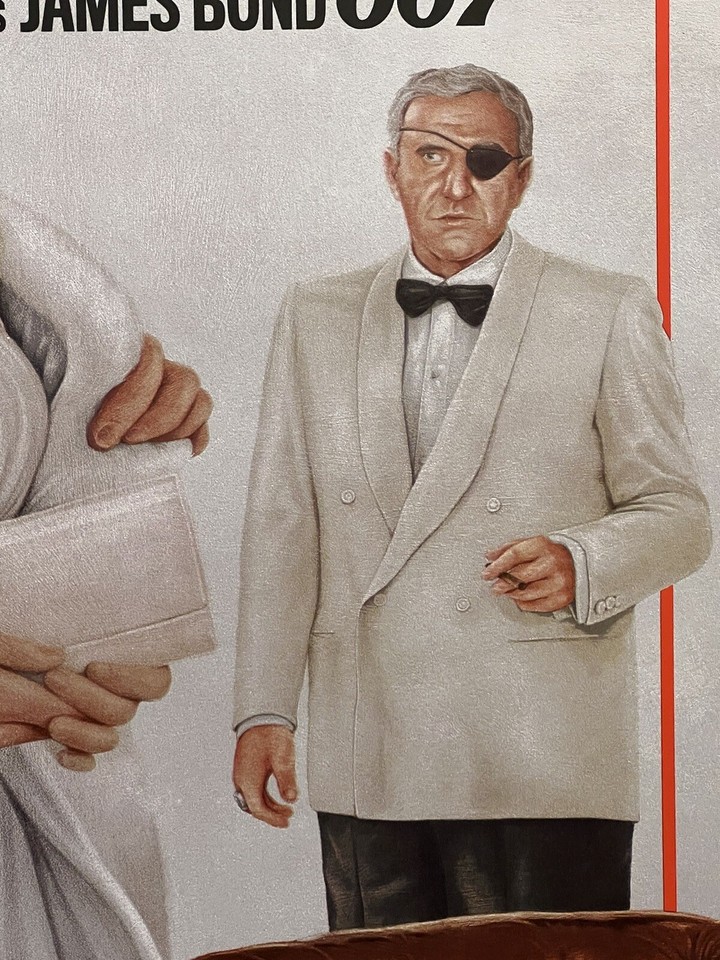 Thunderball Sean Connery James Bond Movie Mondo art Print Poster Adam ...