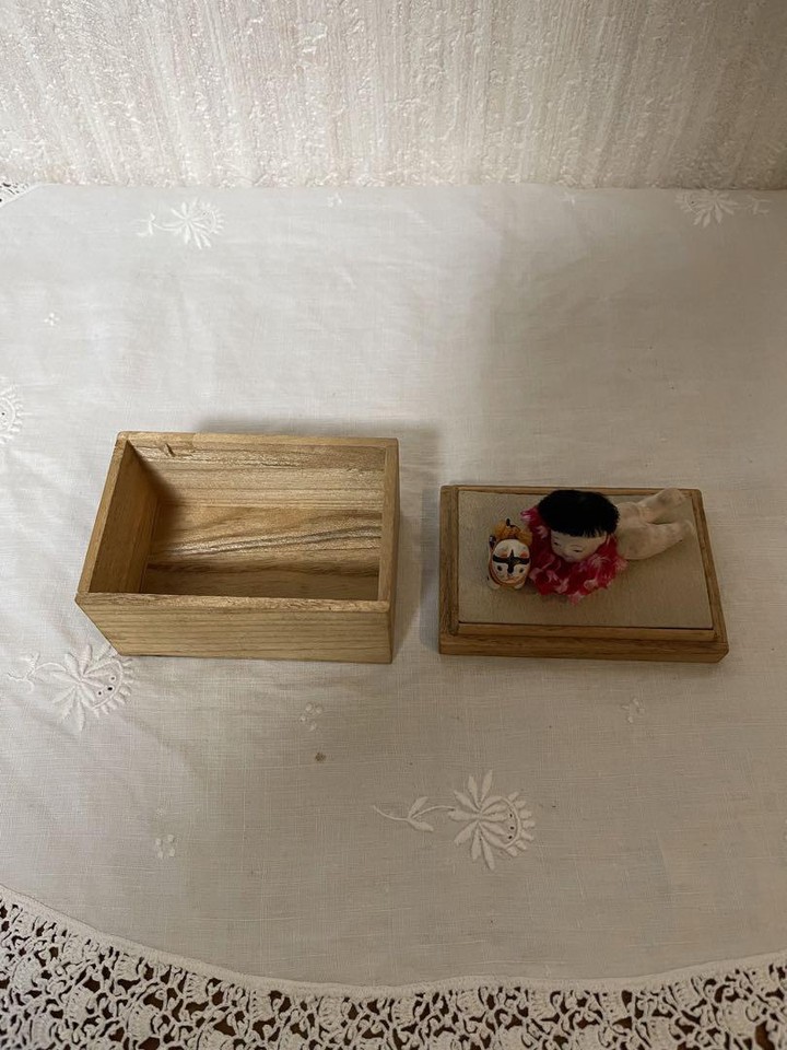 Japanese Doll Hiko Dog Houko Miniature Vintage Baby Amulet | eBay