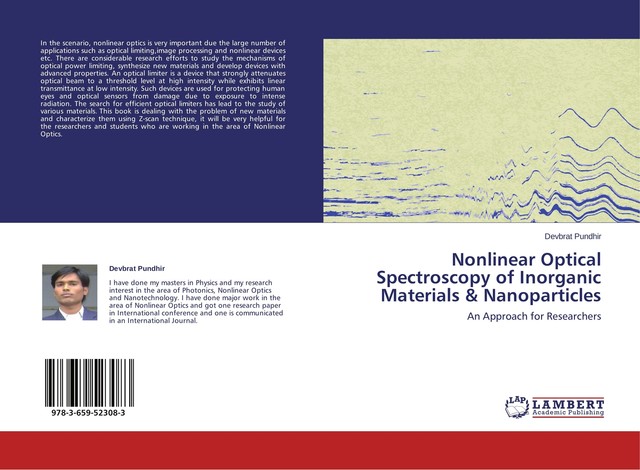 Nonlinear Optical Spectroscopy of Inorganic Materials & Nanoparticles ...