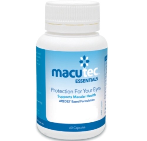 Macutec Essentials 60X3 Bottles Protection for your eyes Supports ...