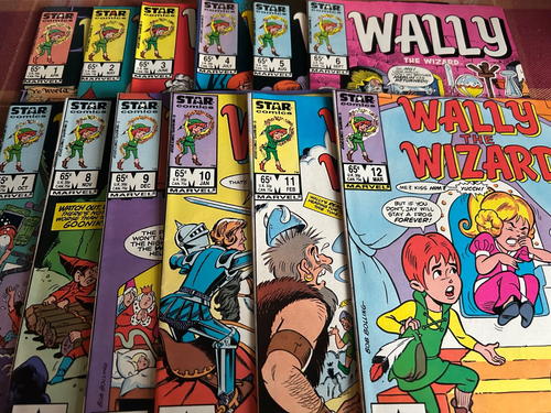 MARVEL STAR COMICS WALLY THE WIZARD #1-12 FULL RUN 1985 | eBay UK