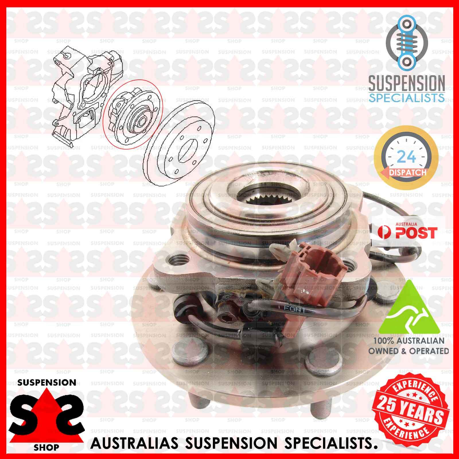 Rear Axle Wheel Hub Suit NISSAN Armada (Ta60) 5.6 4x4 ARMADA (TA60 ...