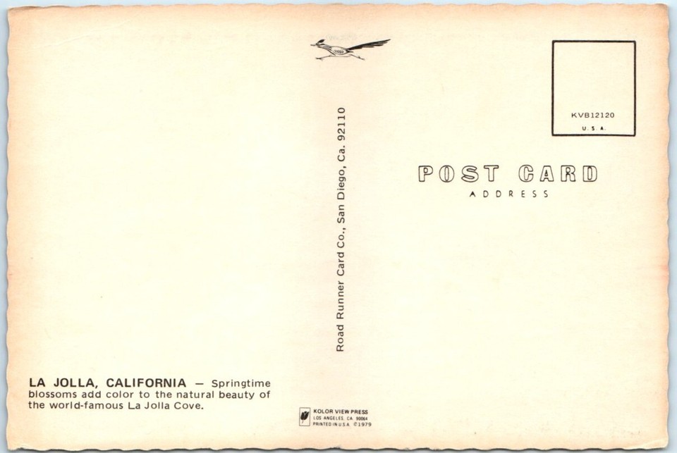 Postcard - La Jolla Cove, La Jolla - San Diego, California | eBay