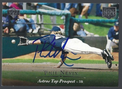 1995 UD Minor League Future Stock #22 Phil Nevin IP autograph signed ...