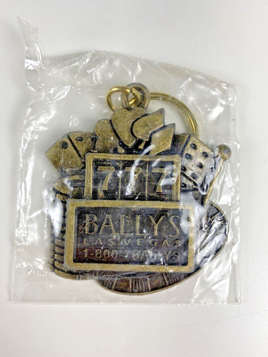 Bally's Las Vegas Casino Slots 777 Metal Keychain by SHC, Vintage | eBay