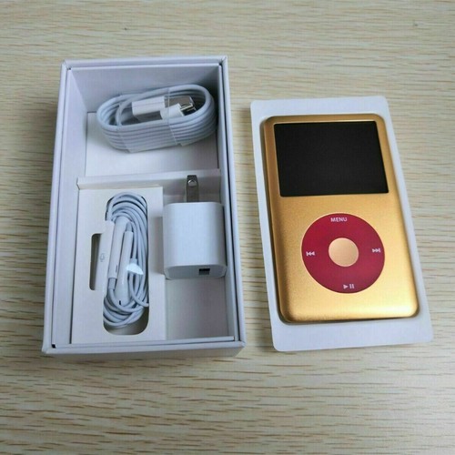 Apple iPod Classic 7. Generation 7G Gold Rot 1TB MP3 Player Neuste ...