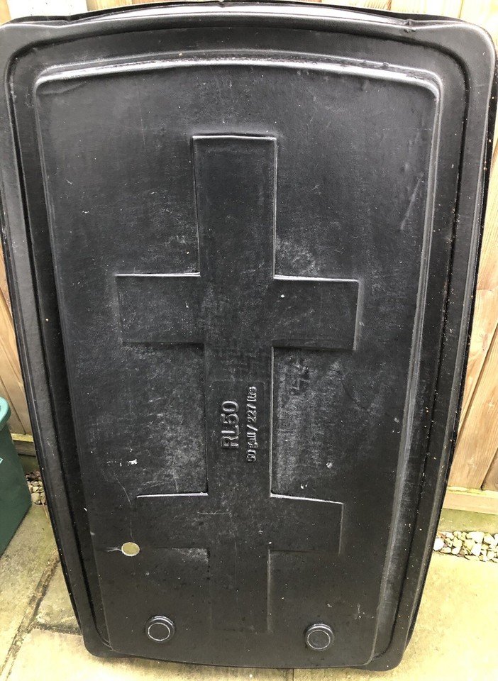 Cold Water Storage Tank Rectangular 50 Gallon (227 Litres) Ferham PC50 ...