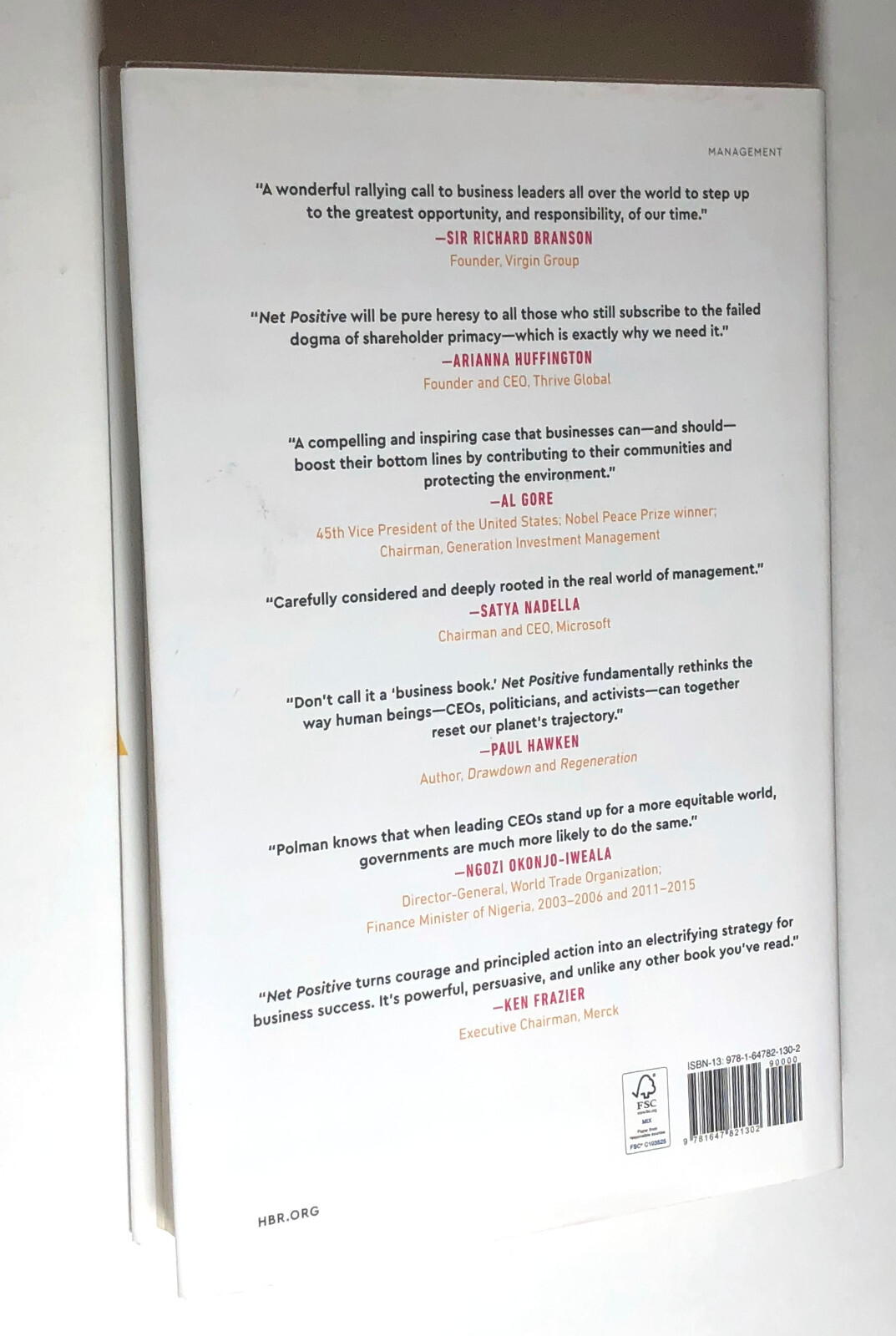 Net+Positive+%3A+How+Courageous+Companies+Thrive+by+Giving+More+Than ...