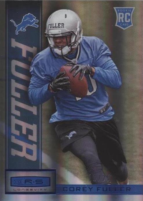 2013 Panini Rookies & Stars Longevity - Rookie Corey Fuller #117 ...