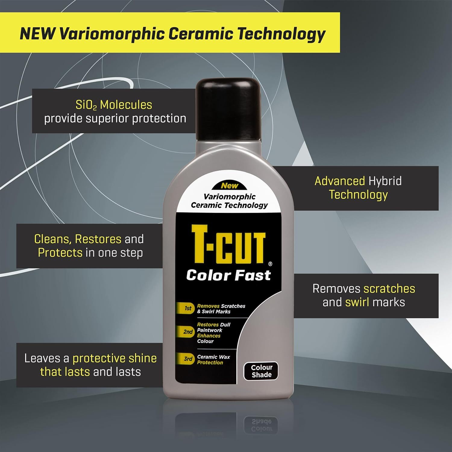 T-Cut CMW009 Color Fast Light - Silver, 500ml for sale online | eBay