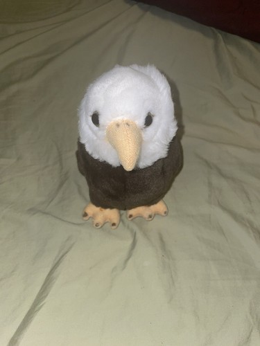 Bald Eagle Plush Realistic SOS Save Our Space Stuffed Animal Collectors ...