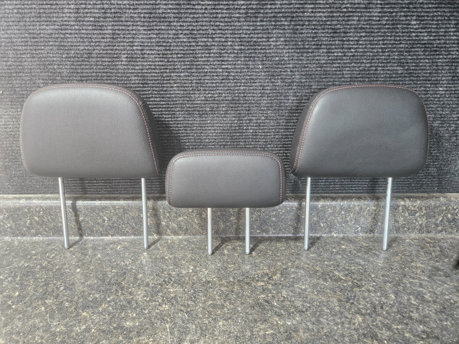 2011-2014 Ford Edge Rear 2nd Row Head Rest Headrests Set of 2 | Black ...