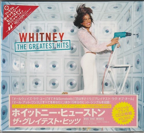 Whitney Houston – The Greatest Hits Japan CD w/obi / hype sticker BVCA ...
