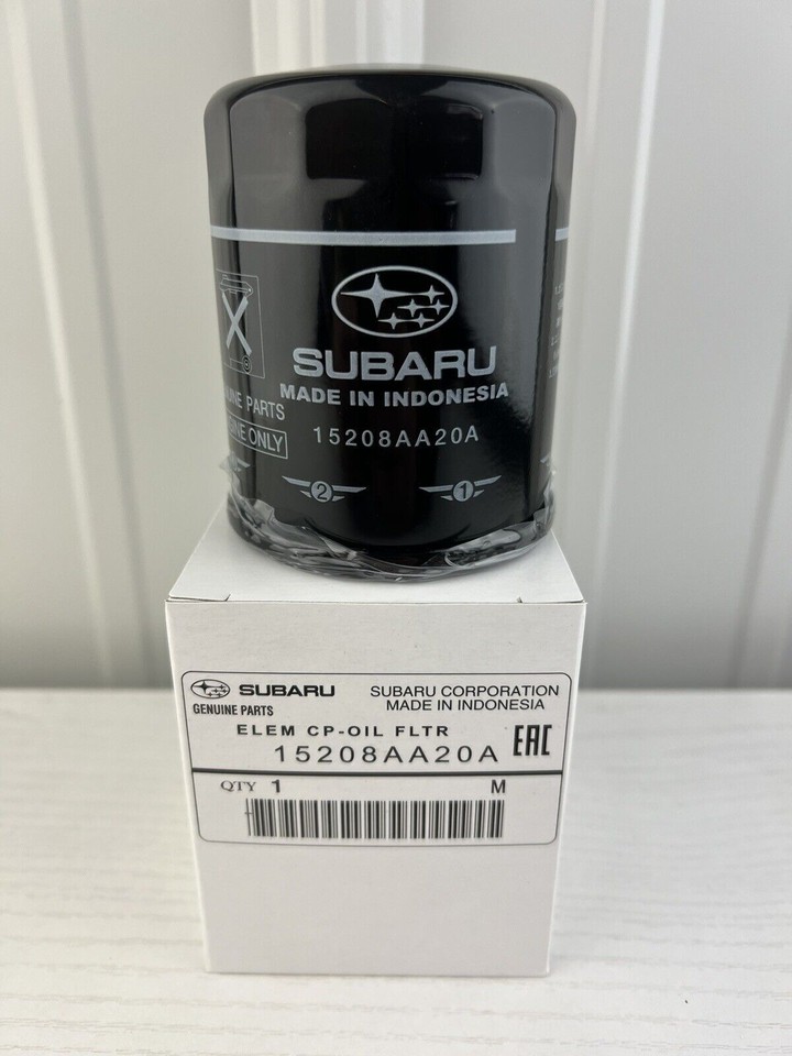 12 Pack OEM Factory Subaru Engine Oil Filter 15208AA20A Genuine New | eBay