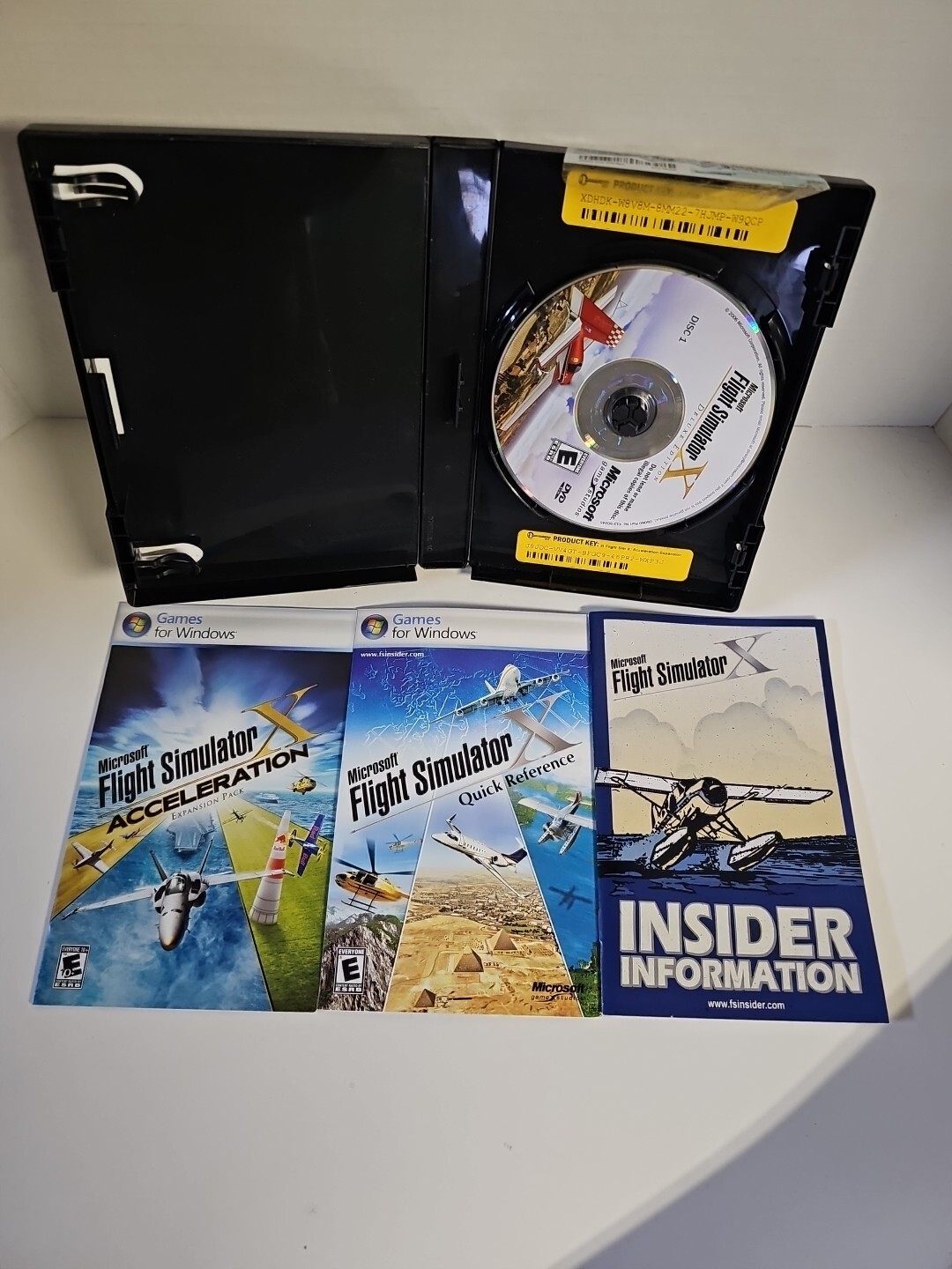 Microsoft Flight Simulator X (FSX) Gold Edition with Acceleration ...