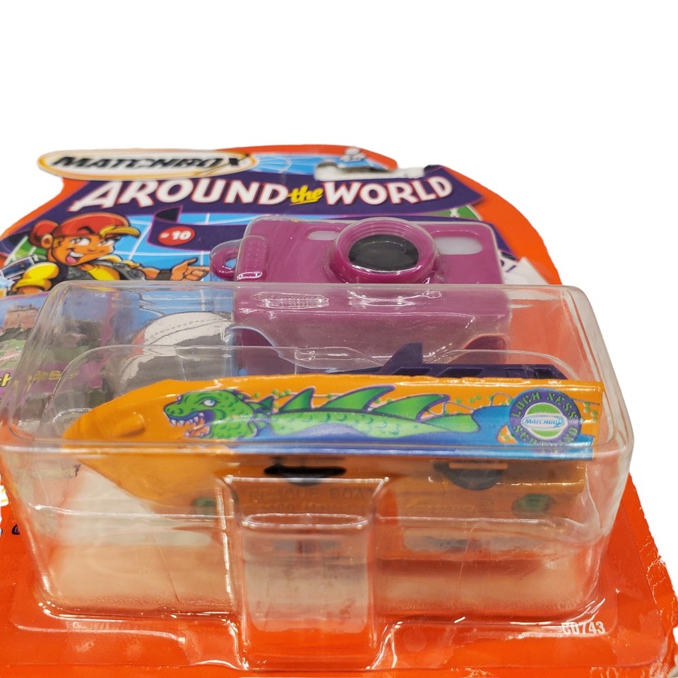 Matchbox Around the World Loch Ness Monster Boat Toys Die Cast Vintage ...