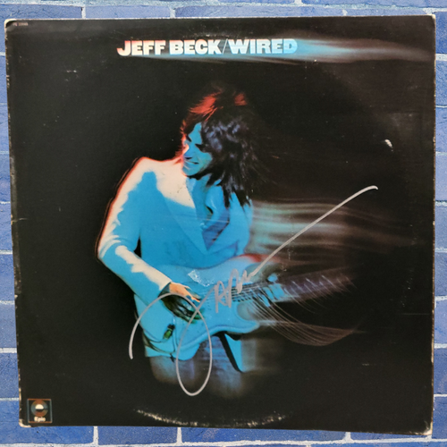 Jeff Beck | Signed lp | Wired | eBay