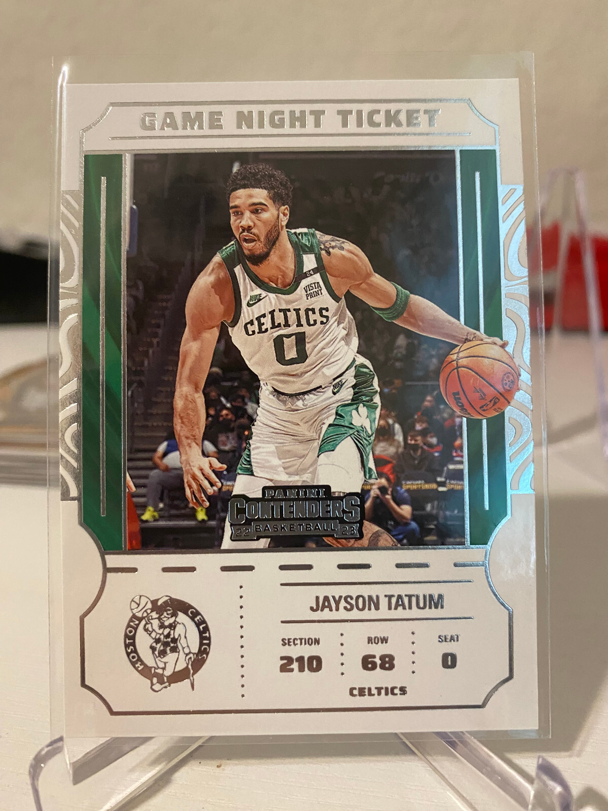 2022-2023 Panini Contenders Jayson Tatum - Celtics - Game Night Ticket ...