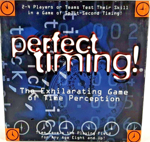 Perfect Timing Board Game The Exhilarating Game of Time Perception John ...