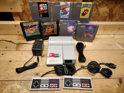 MODDED Nintendo NES Toploader Starter bundle, NES-101. Multi-Out AV ...