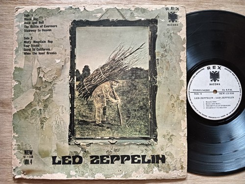 LED ZEPPELIN - Rare Malaysia Unique Label 12" LP | eBay