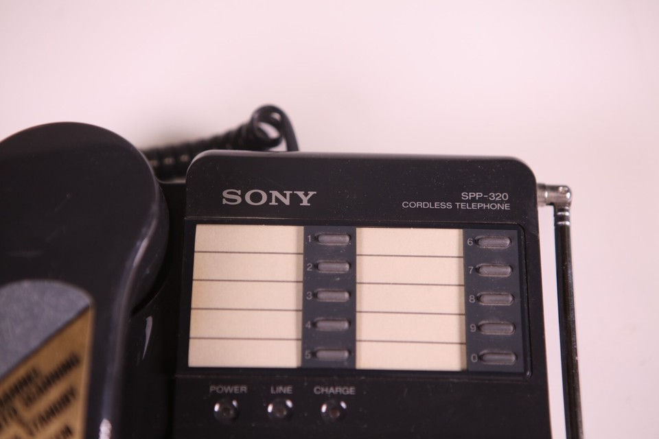 Vintage Sony SPP-320 Landline Corded Telephone No Handset, Untested | eBay