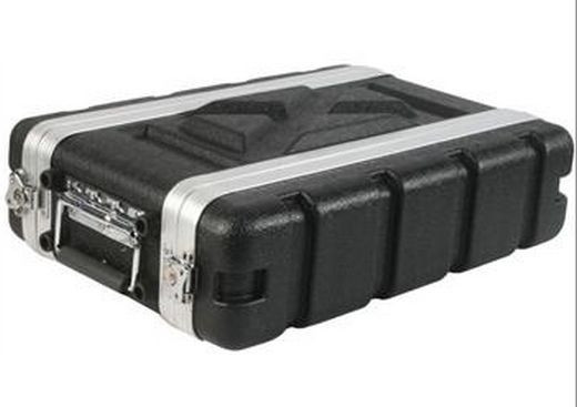 Rack Case 2U Space SHALLOW 8 Inch Deep shell, Light Weight DJ, 19" Wide ...