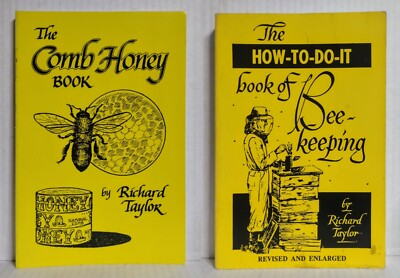 THE NEW COMB HONEY BOOK & HOW TO BOOK OF BEEKEEPING Dr. Richard Taylor ...