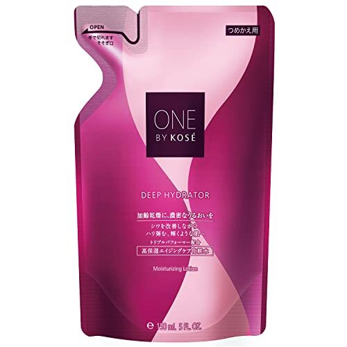 ONE BY KOSE Deep Hydrator 150ml Aging Care Wrinkle Whitening Toner ...
