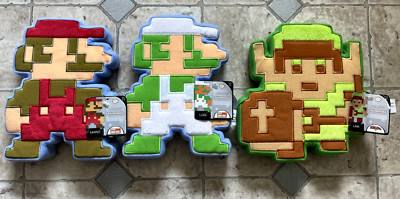 World Of Nintendo Plush Set Mario Zelda | eBay