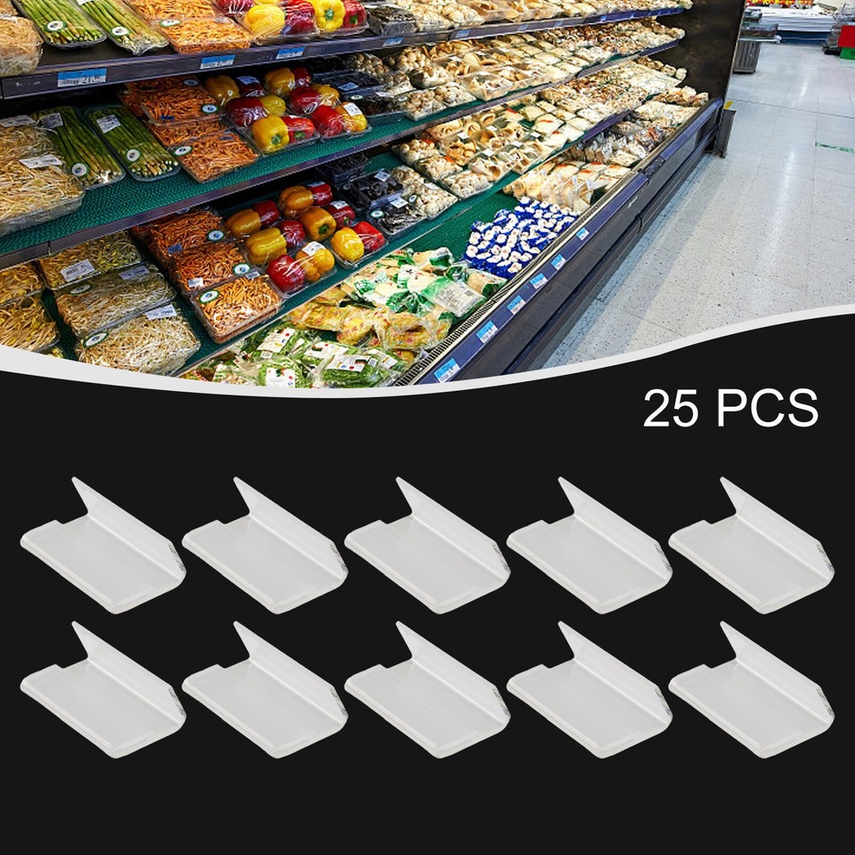 Transparent Price Tag Stand Accessories Plastic Mini Sign Display ...