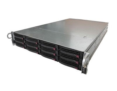 Supermicro CSE-829U X10DRU-I+ with 2x1000W PSU + 12xCaddy + 2x Raiser ...