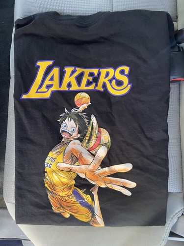 Lakers X One Piece Anime Collab Shirt, SGA 2.28.25 | eBay