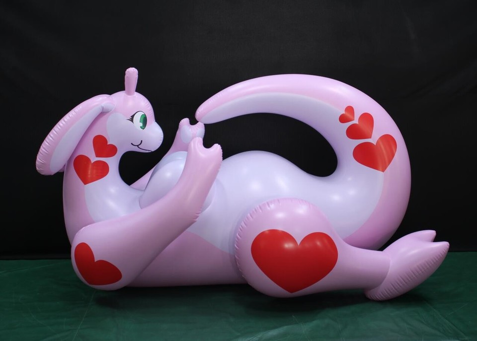 Dragon & SPH Pink Cartoon Inflatable-inflate Blow Toy Party Pool Decor ...