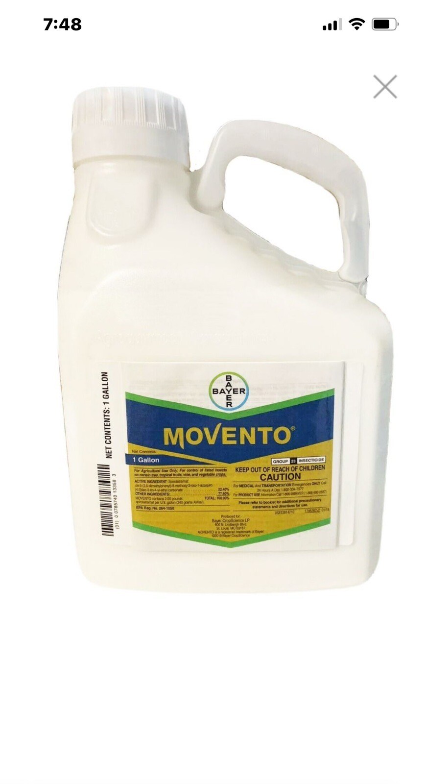 Bayer Movento Insecticide - 1L for sale online | eBay