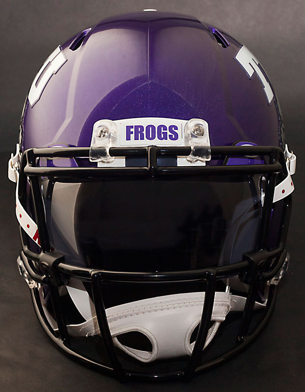TCU HORNED FROGS NCAA Gameday REPLICA Football Helmet w/ OAKLEY Eye ...