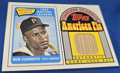 2001 Topps American Pie Timeless Classics Roberto Clemente Pirates GU ...