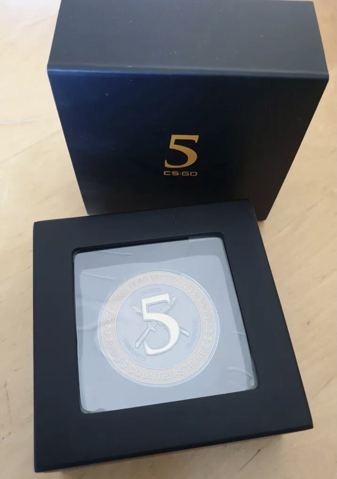 CS:GO 5 Years Veteran Coin / Medal – CS:GO Veteranenmünze - original by ...