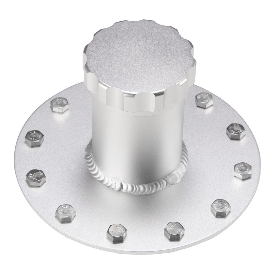 New Straight Fuel Cell Fast Fill Filler Neck Aluminum 12 Bolt Flange ...