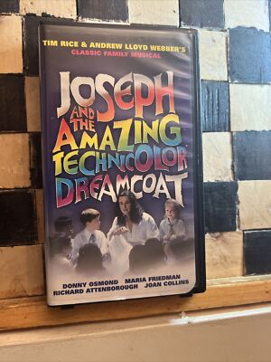 Joseph and the Amazing Technicolor Dreamcoat (VHS, 2000, Clamshell ...