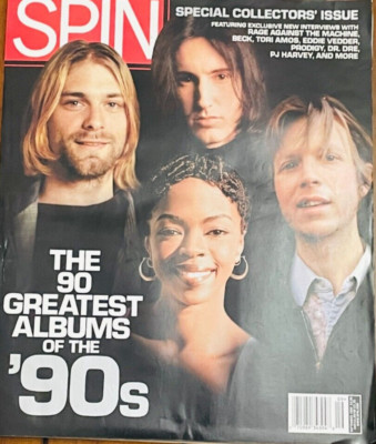 MUSIC MAGAZINE SPIN SEPTEMBER 1999 KURT COBAIN /TRENT REZNOR NO MAILING ...